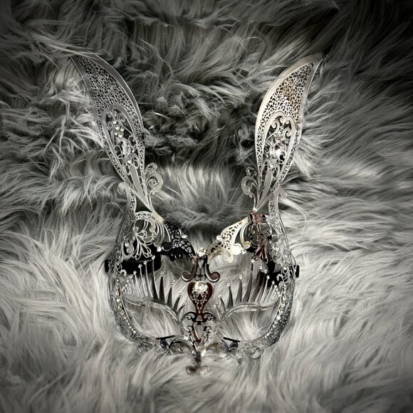Masque Party | Accessories | Bunny Masquerade Mask Venetian Laser Cut ...